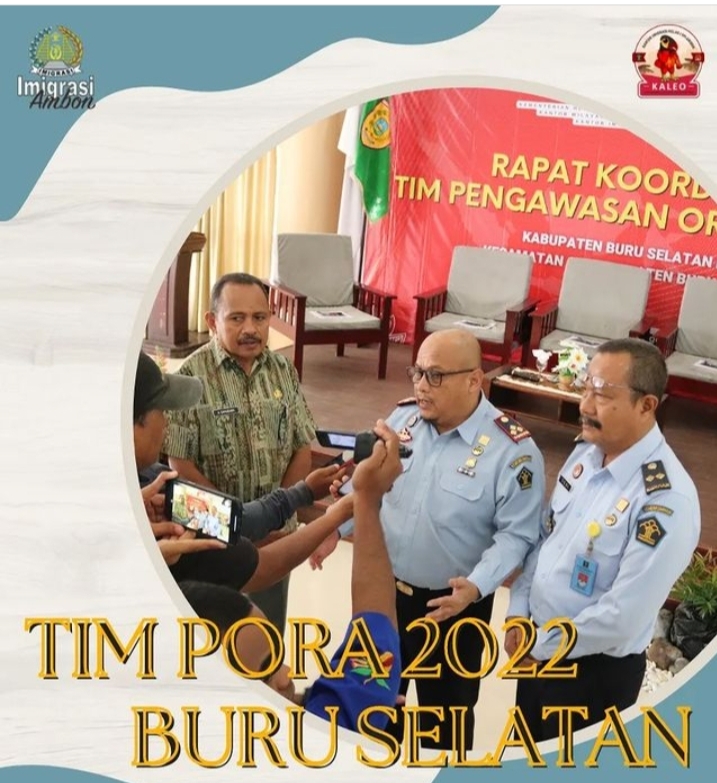 TIM PORA, KANTOR IMIGRASI AMBON SAMBANGI KOTA NAMROLE - MasarikuOnline.com