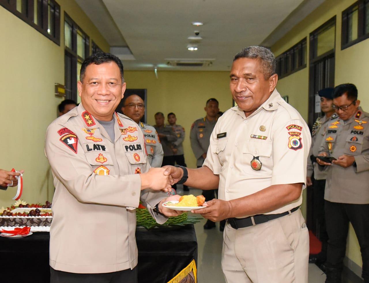 Hadiri Syukuran HUT SDM Polri Ke-72, Ini Pesan Kapolda Maluku ...